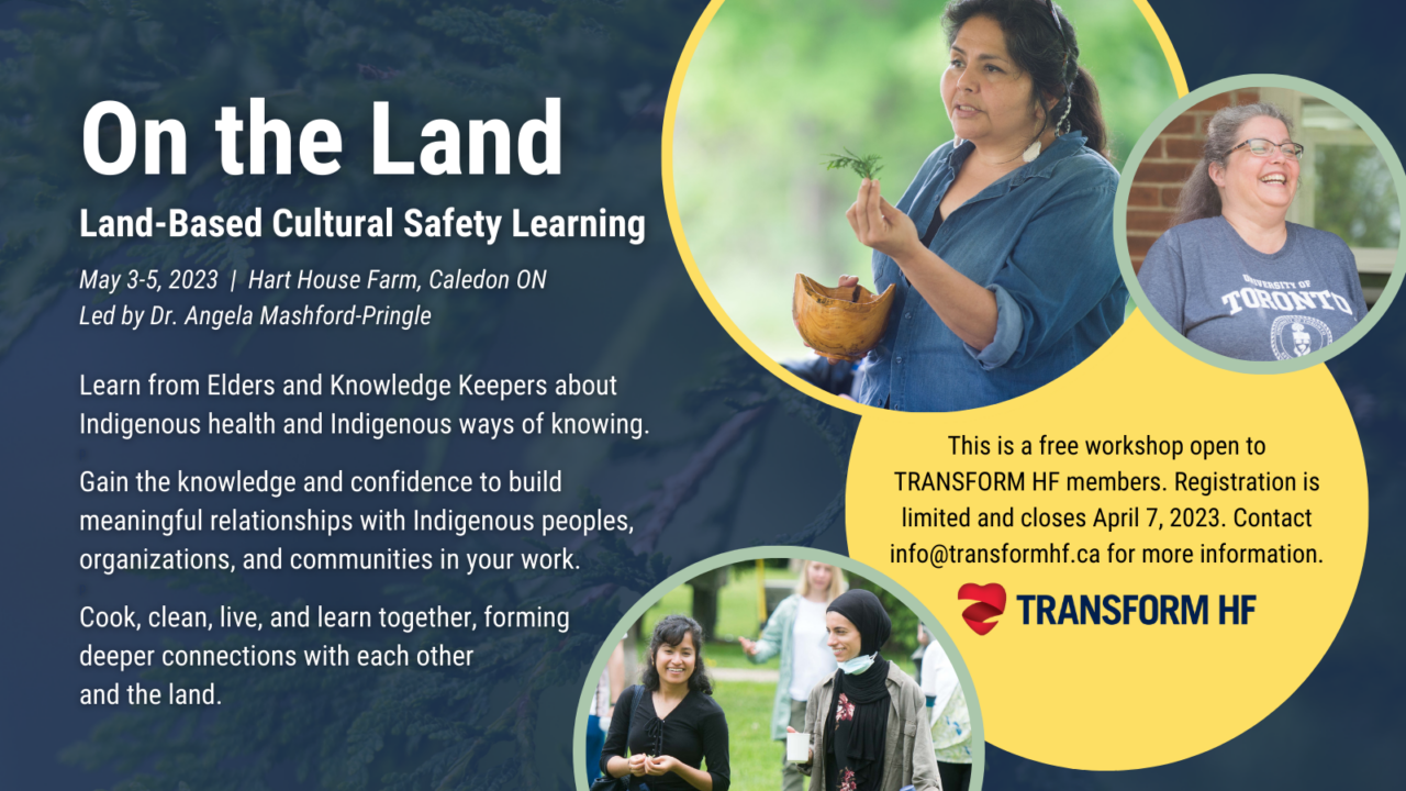 On-the-Land Indigenous Education Program Registration - TRANSFORM HF